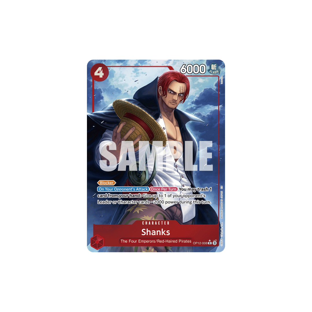 Shanks - OP12-008 - R Parallel - Legacy Of The Master – Bremner TCG