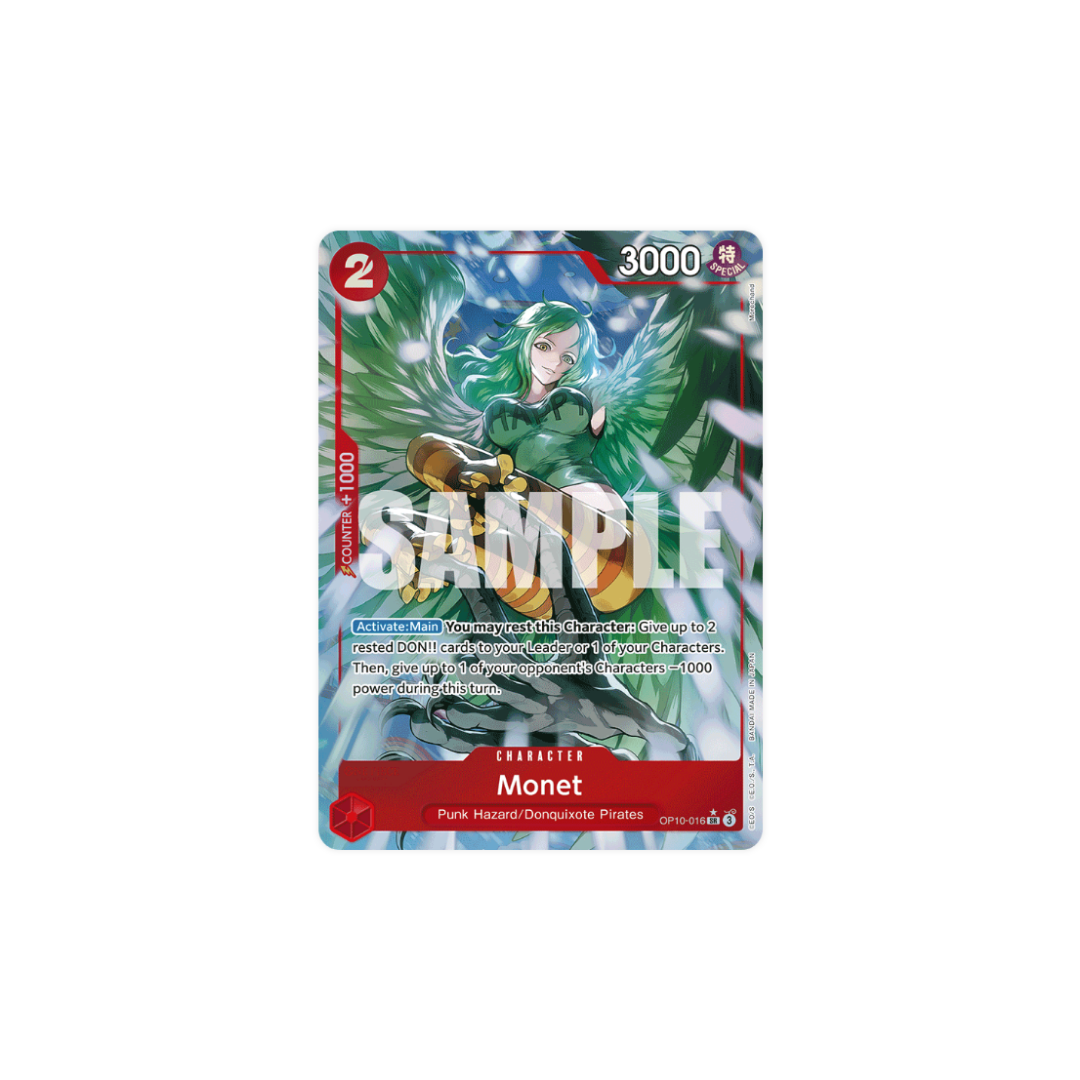 Monet - OP10-016 - SR Parallel - Royal Blood – Bremner TCG
