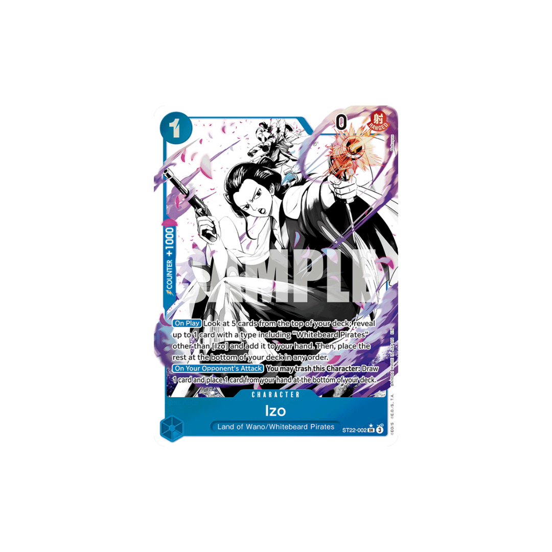 Izo - ST22-002 - SR Parallel - Ace & Newgate – Bremner TCG