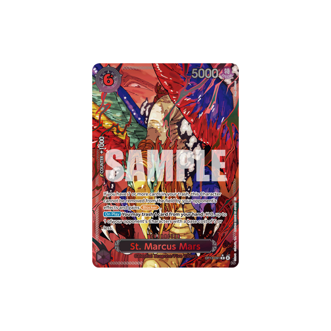 St. Marcus Mars - OP13-091 - R Godpack - Carrying On His Will – Bremner TCG