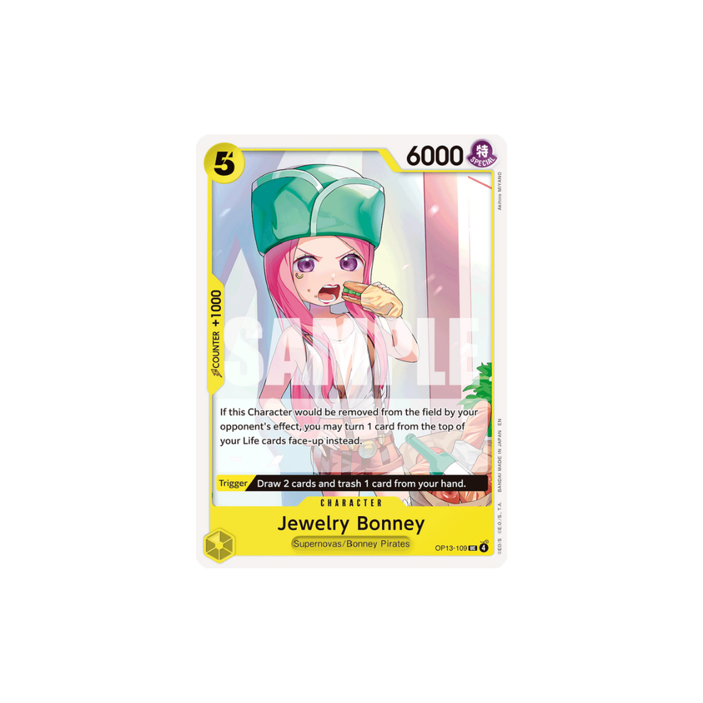 Jewelry Bonney - OP13-109 - UC - Carrying On His Will – Bremner TCG