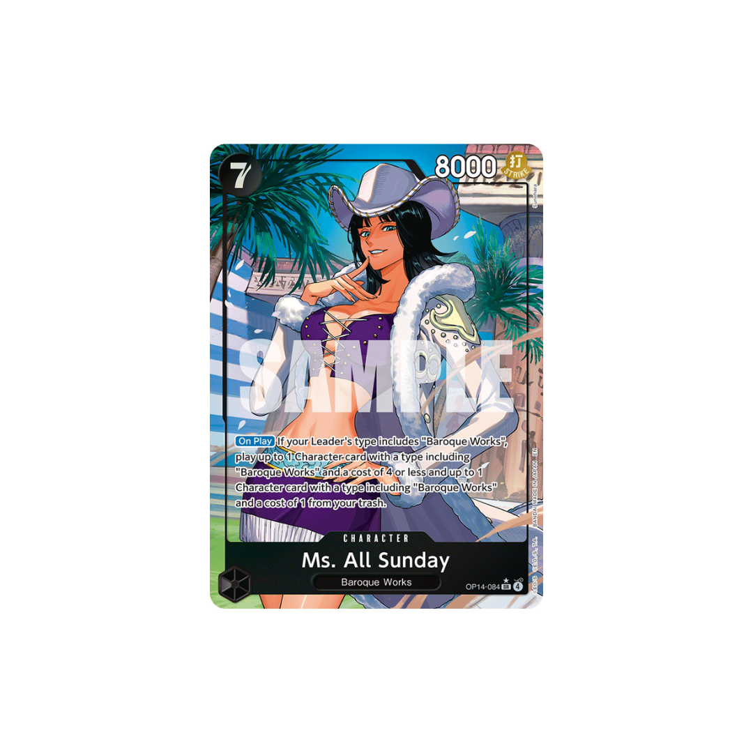Ms. All Sunday - OP14-084 - SR Parallel - The Azure Sea's Seven ...