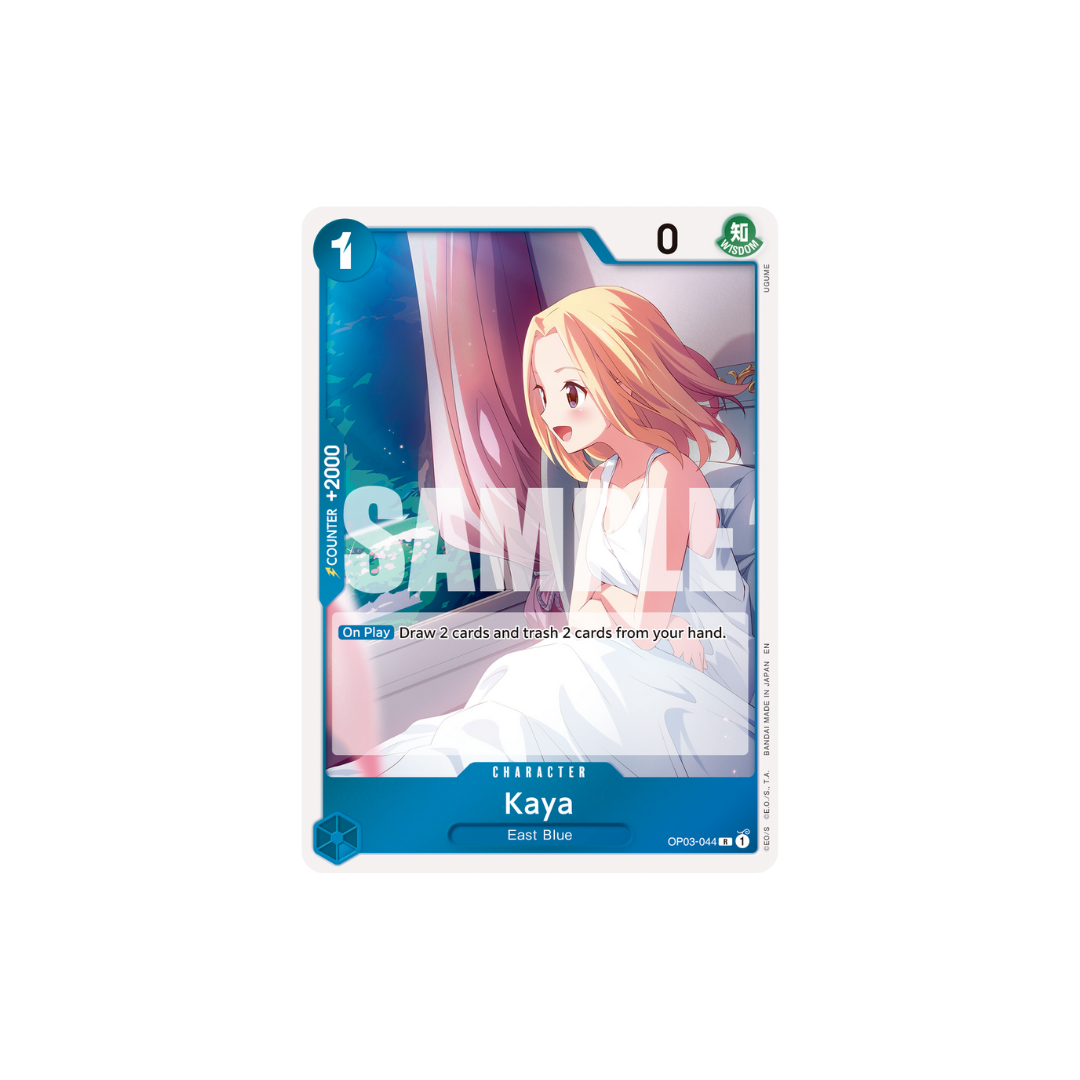 Kaya - OP03-044 - R - One Piece Card The Best Vol.2 – Bremner TCG