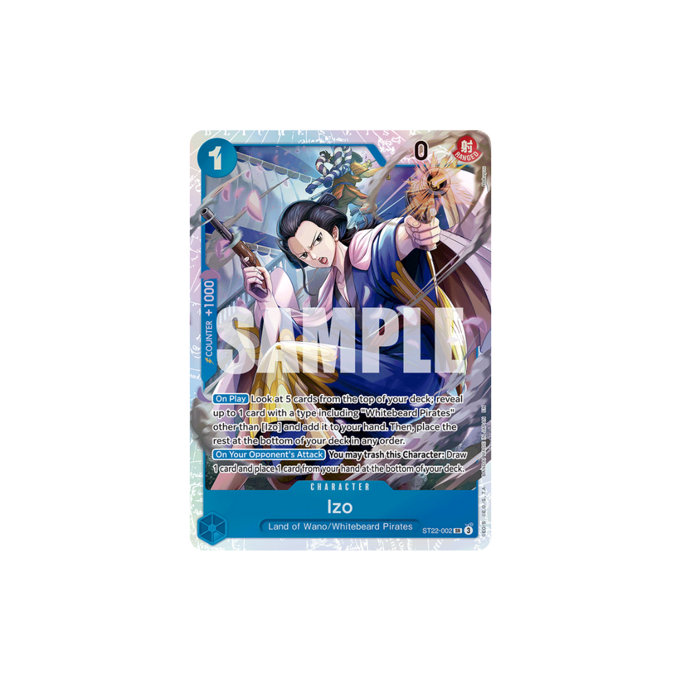 Izo - ST22-002 - SR - Ace & Newgate – Bremner TCG