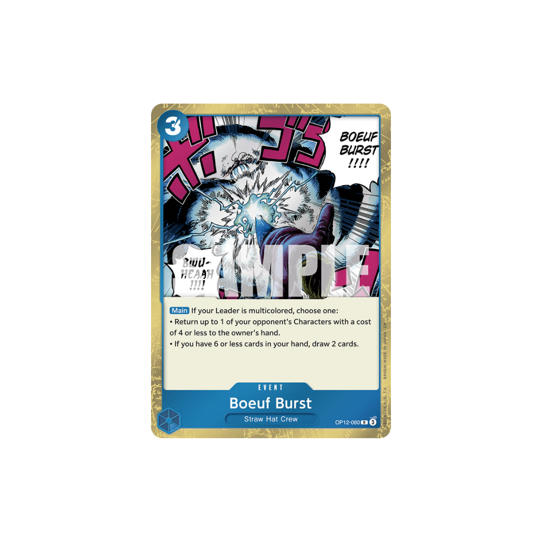 Boeuf Burst - OP12-060 - R - Legacy Of The Master – Bremner TCG
