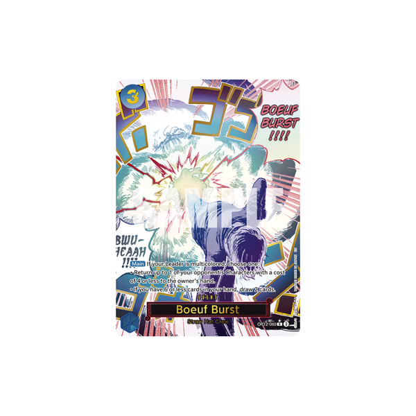 Boeuf Burst - OP12-060 - R Parallel - Legacy Of The Master – Bremner TCG