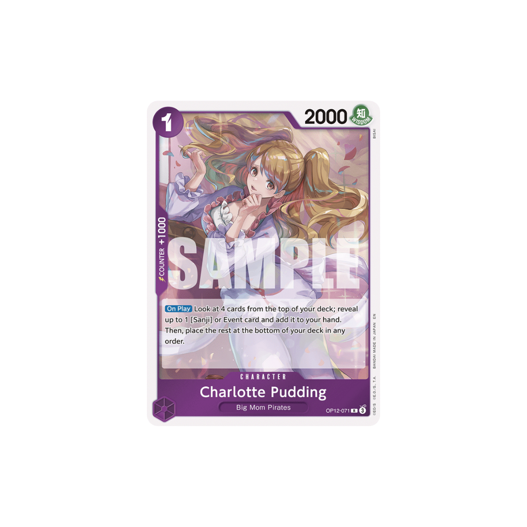 Charlotte Pudding - OP12-071 - R - Legacy Of The Master – Bremner TCG