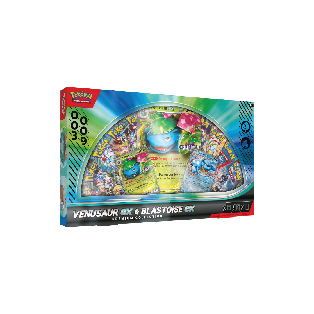 Venusaur ex & Blastoise ex - Premium Collection – Bremner TCG